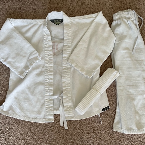 century | Matching Sets | Century 3 Piece Karate Uniform For Kids With ...